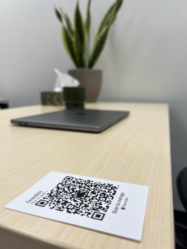 Quick Reservations (QR Codes) - Roomzilla | Smart workplace management ...